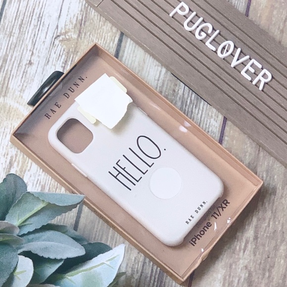 Rae Dunn | Accessories | Rae Dunn Iphone 1 Xr Phone Case Hello | Poshmark